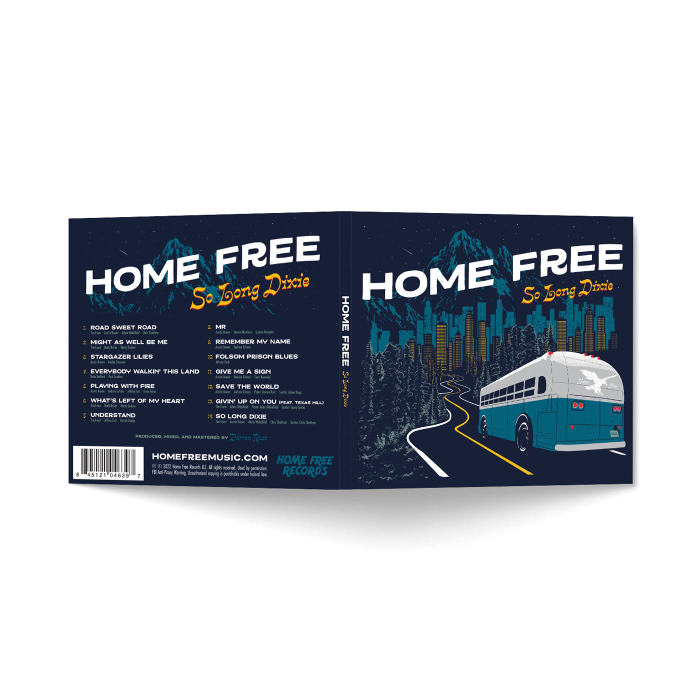 'So Long Dixie' (Non Autographed) CD | Home Free Music